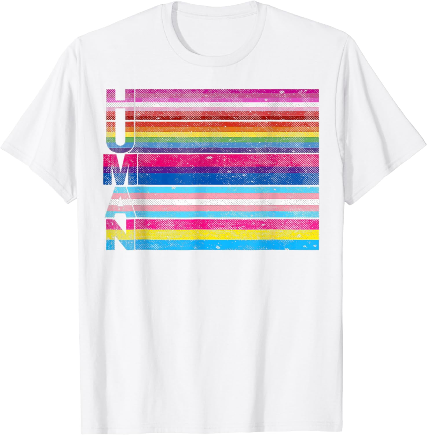 Human Shirt Transgender LGBT Flag Pride Plus Size T-Shirt - Walmart.com