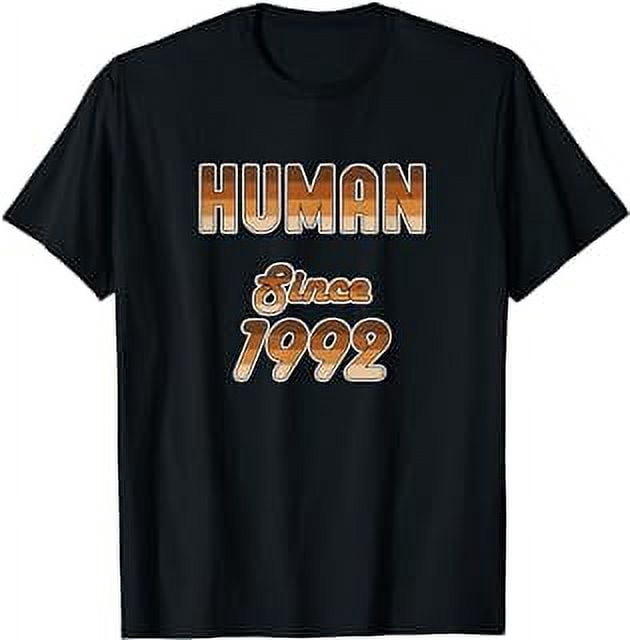 Human Since 1992 29 Years Old Birthday Black Pride Skin Tone T-Shirt ...