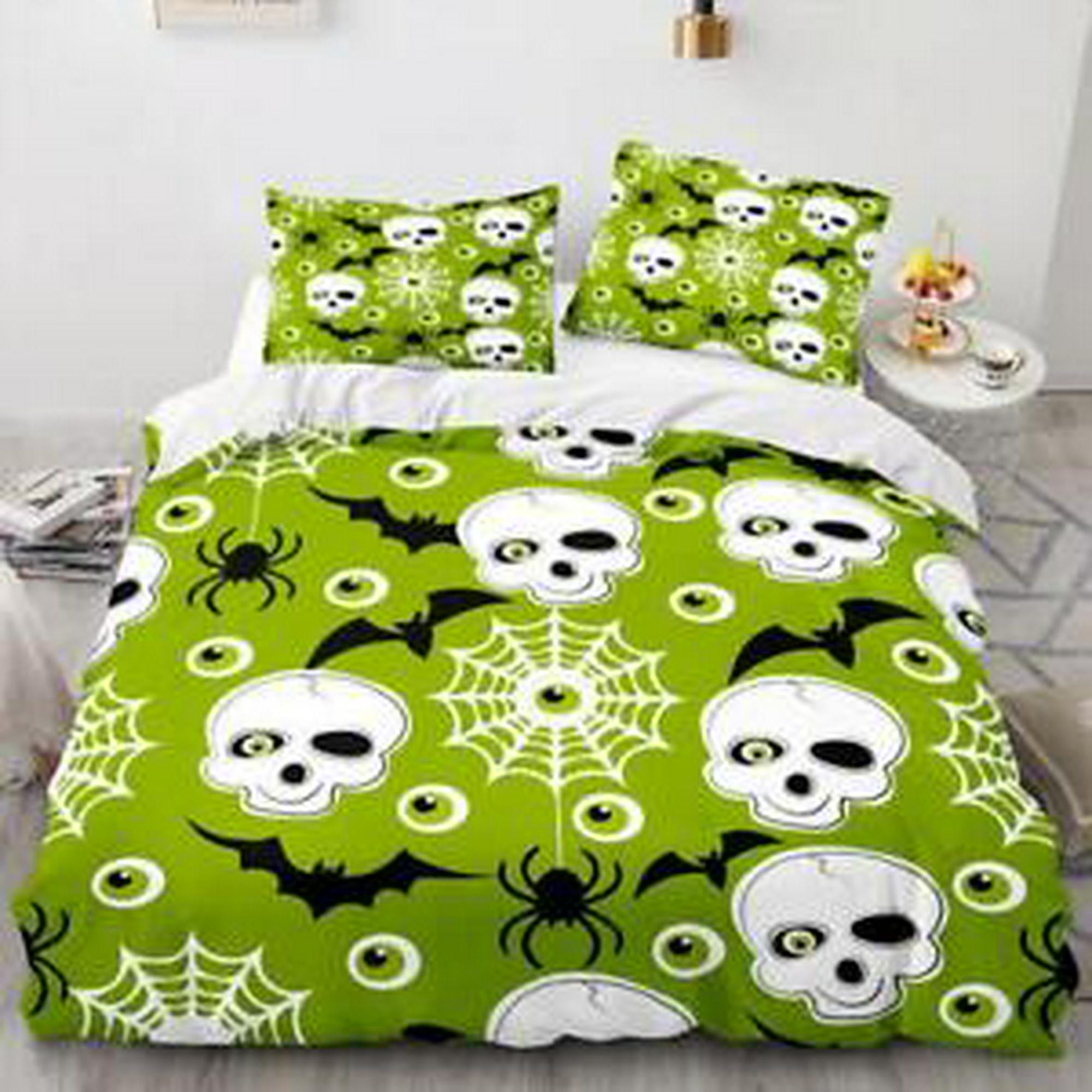 Human Skeleton 3D Printed Quilt Duvet Cover Set Bed King Bedding ...