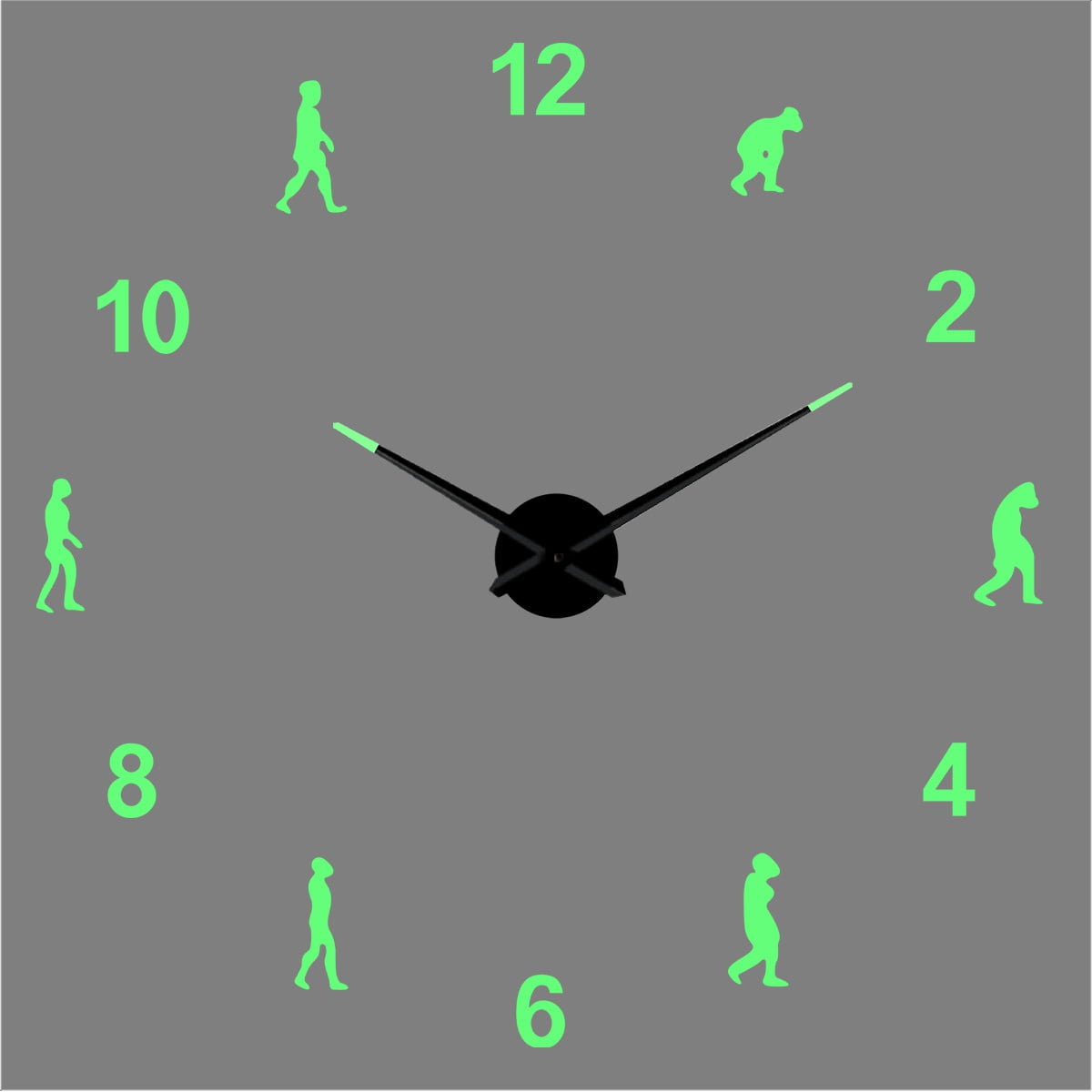 Human evolutionary history DIY creative Different Frameless Luminous ...