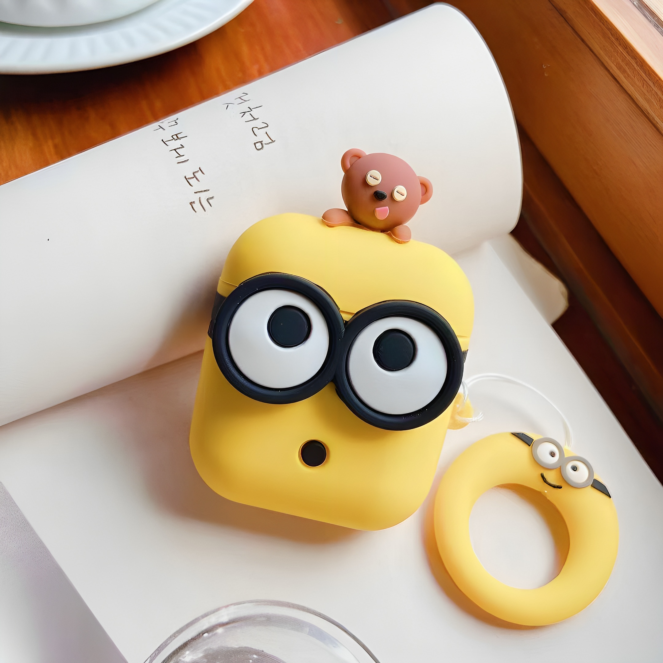 Human4Kind Minions Shape Air Pod Pro Case, Yellow Color - Beautiful ...