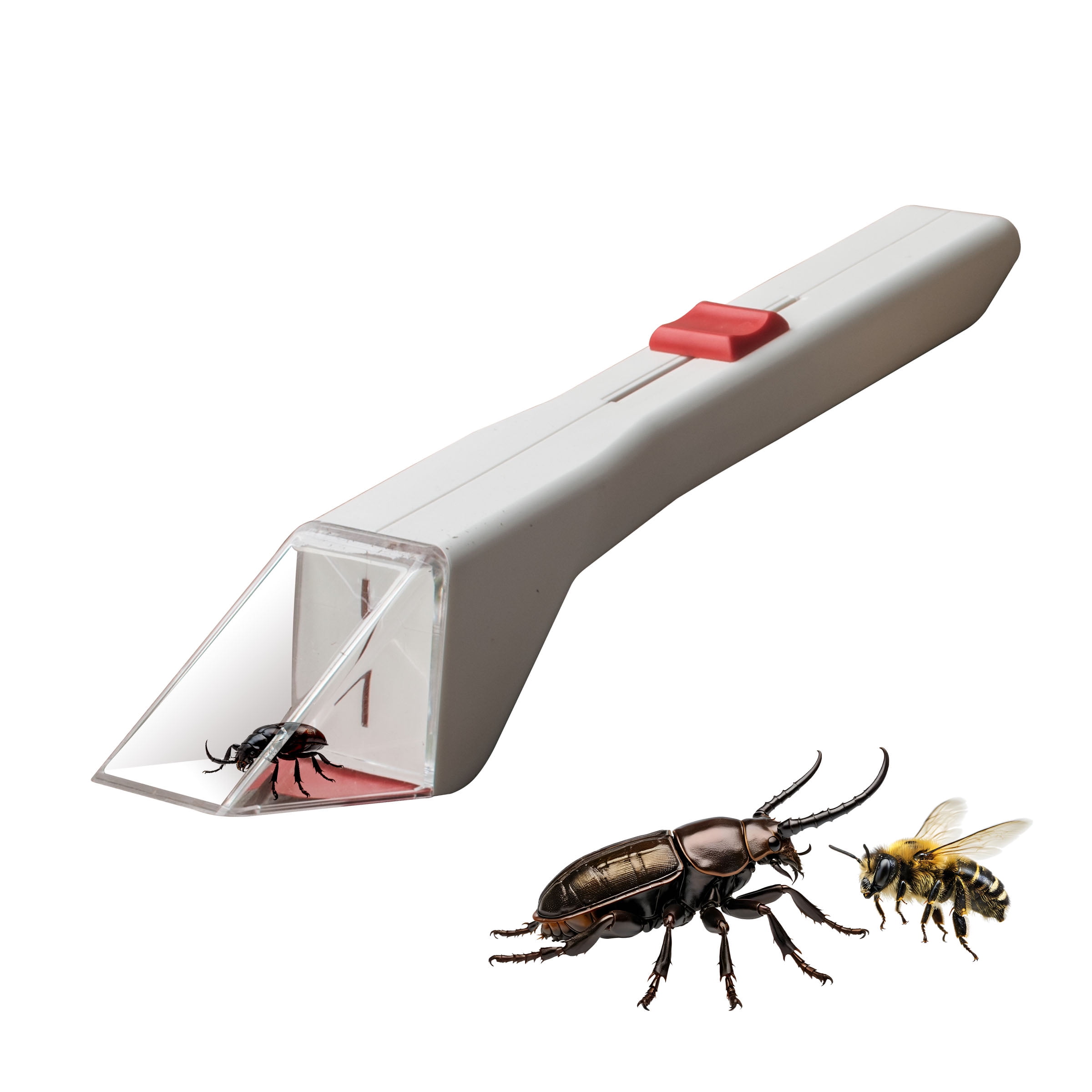 Humane Bug Catcher Tool - Handheld Bug Grabber Tool with Clear Viewing ...