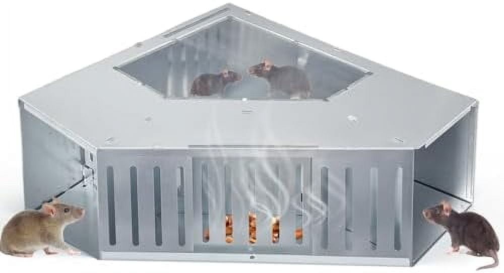 Humane Mouse Trap,Reusable Automatic Rat Trap,Didirectional Combined ...