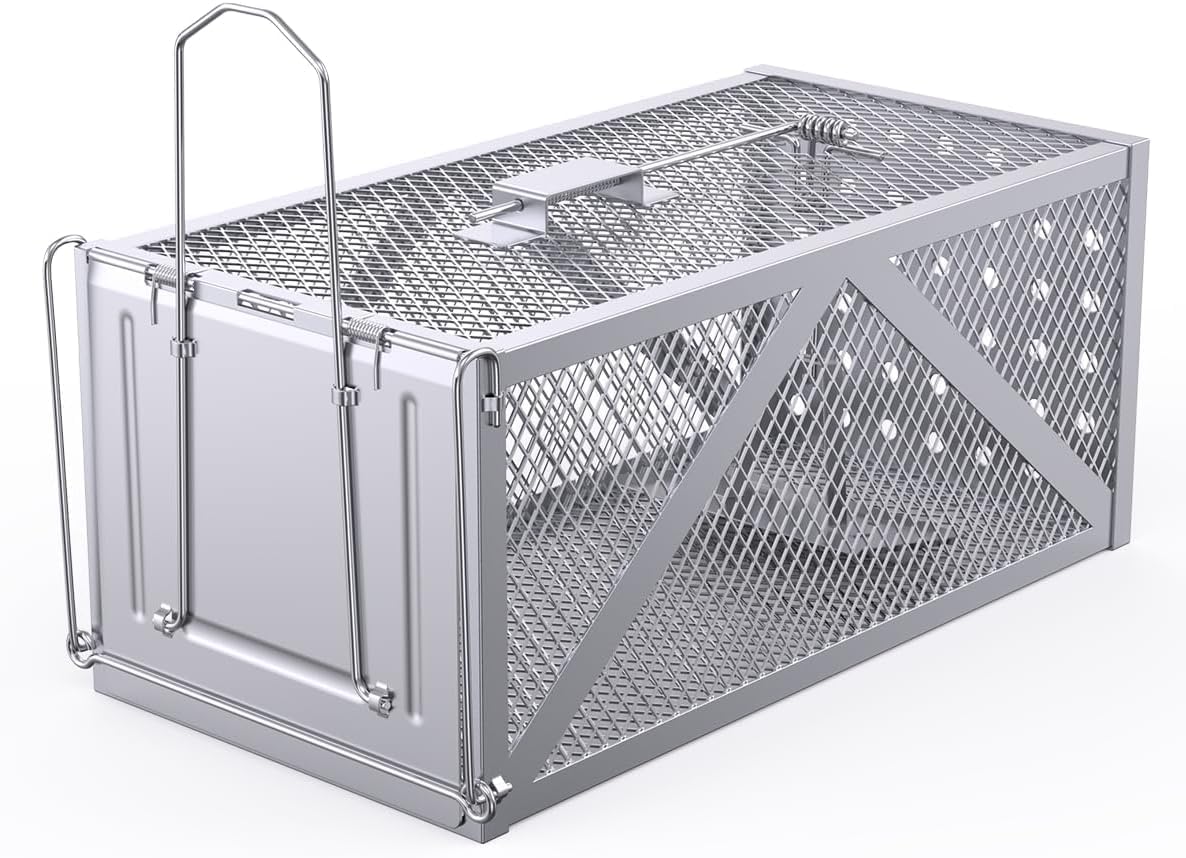 Humane Mouse Traps Reusable Catch and Release Live Mouse， Metal Rat ...