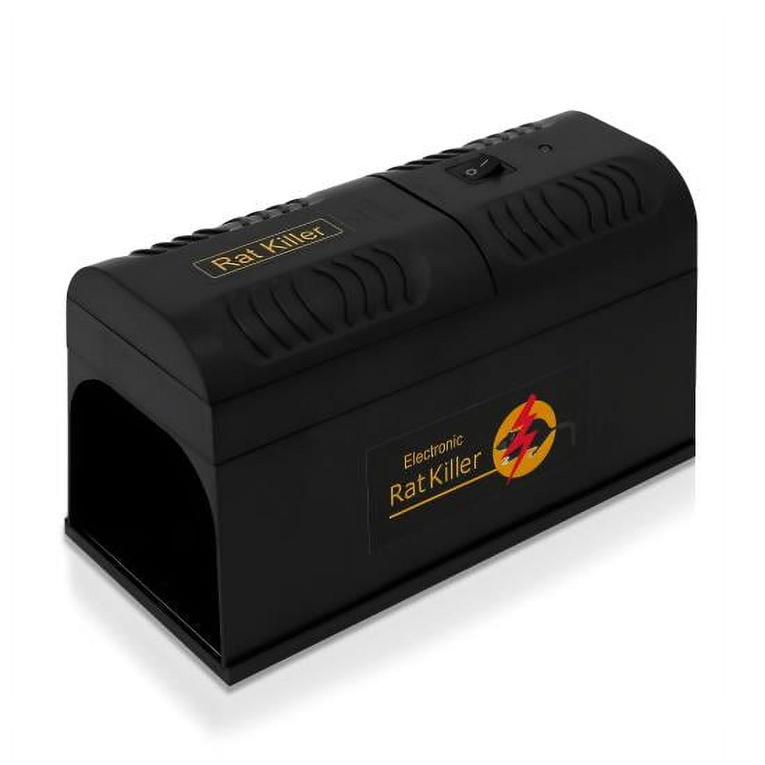 Humane Rat & Rodent Trap, Electronic Mouse & Rat Exterminator Killer ...