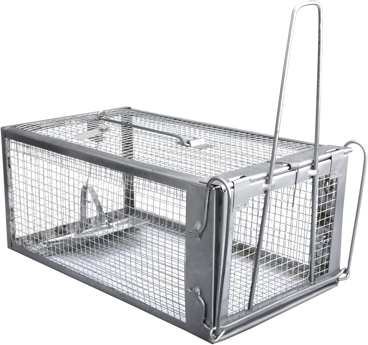 "LYZHBFJ Humane Rodent Trap, Lightweight Steel Mesh Cage, 10.5""x5.5 ...