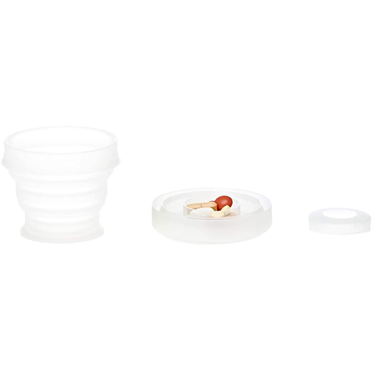 Humangear GoCup 4 oz Collapsing Travel Cup - Clear - Walmart.com