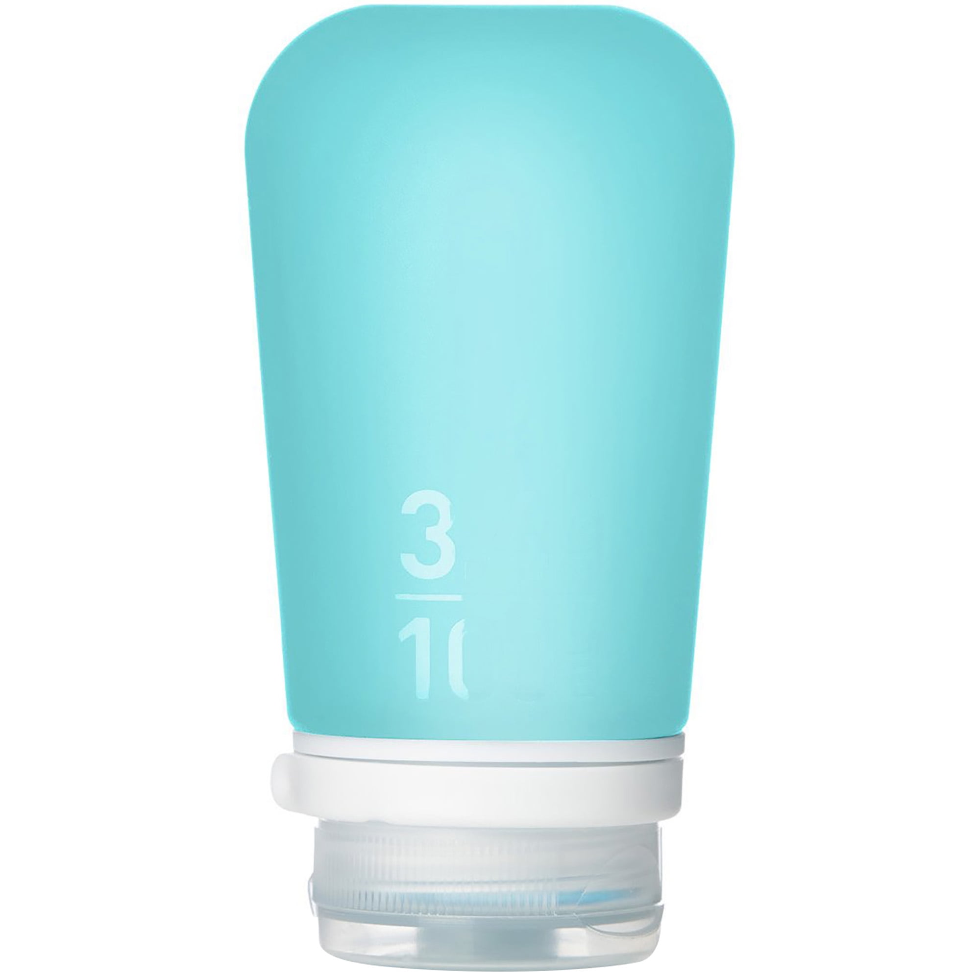 Humangear GoToob+ Soft Silicone Travel Bottle - Large - Aqua - Walmart.com
