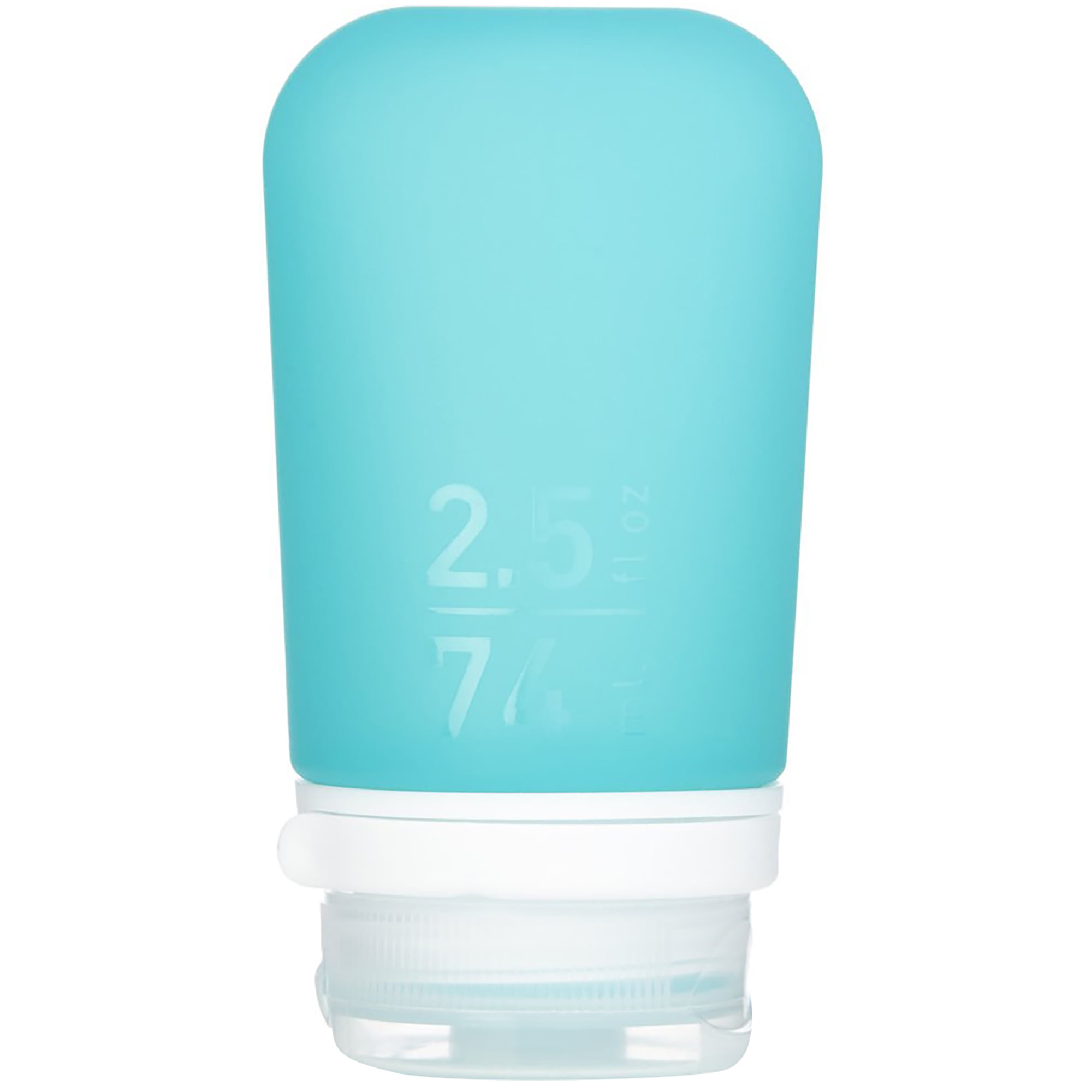 Humangear GoToob+ Soft Silicone Travel Bottle - Medium - Aqua - Walmart.com