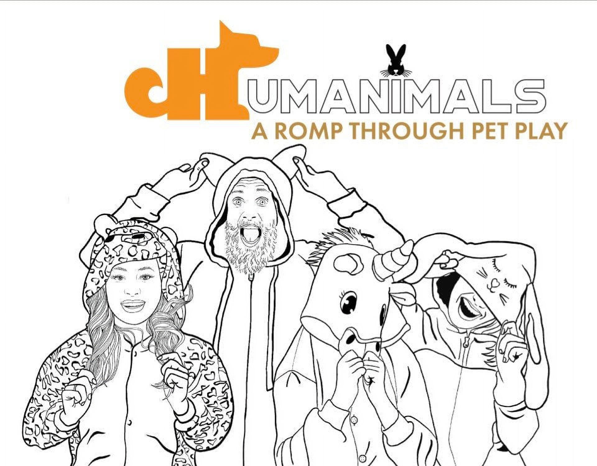 Humanimals: A Romp Through Pet Play adult coloring book - Walmart.com