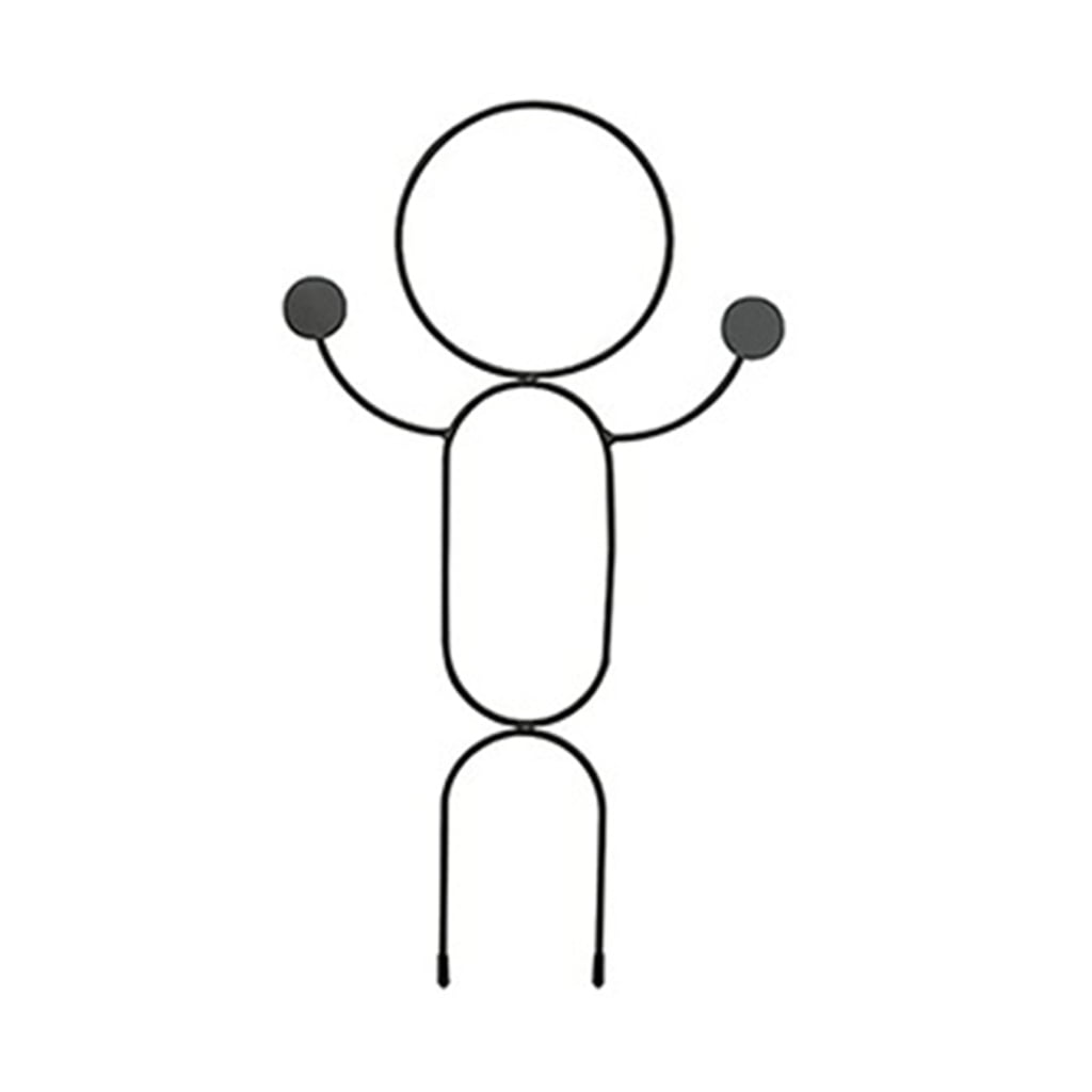 Humanoid Shaped Metal Plant Trellis Growing Trellis Vine Support ...