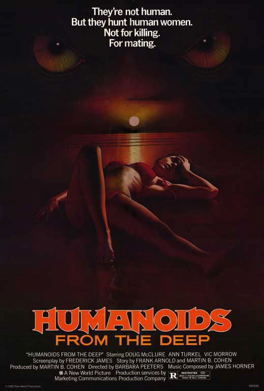 Humanoids from the Deep - movie POSTER (Style A) (27" x 40") (1980) - Walmart.com