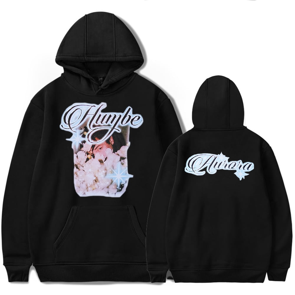 Humbe AURORA LIGHT BLUE Hoodies Merch Graphics Print Unisex Trendy ...