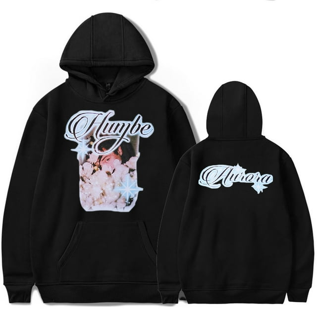 Humbe AURORA LIGHT BLUE Hoodies Merch Graphics Print Unisex Trendy ...