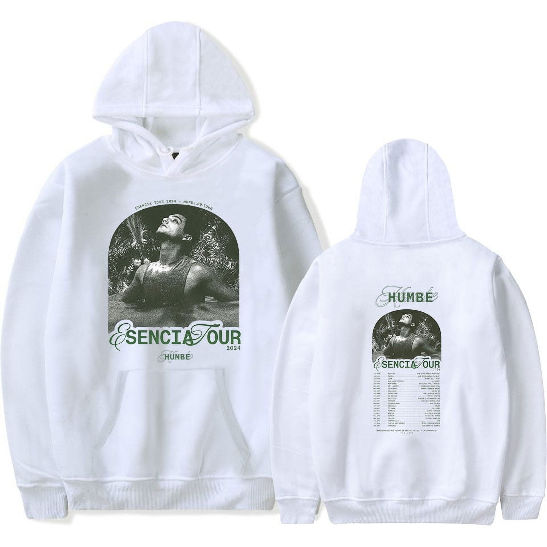 Humbe ESENCIA Tour 2024 Merch Hoodie Women Men Fashion Long Sleeve ...