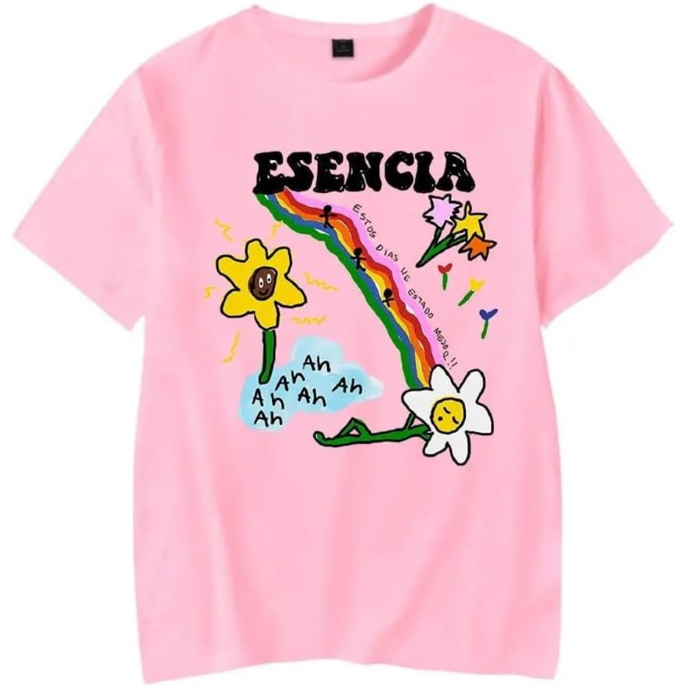 Humbe Esemcia Flor Acostada Tour 2024 Merch Short Sleeve T-shirt Unisex ...