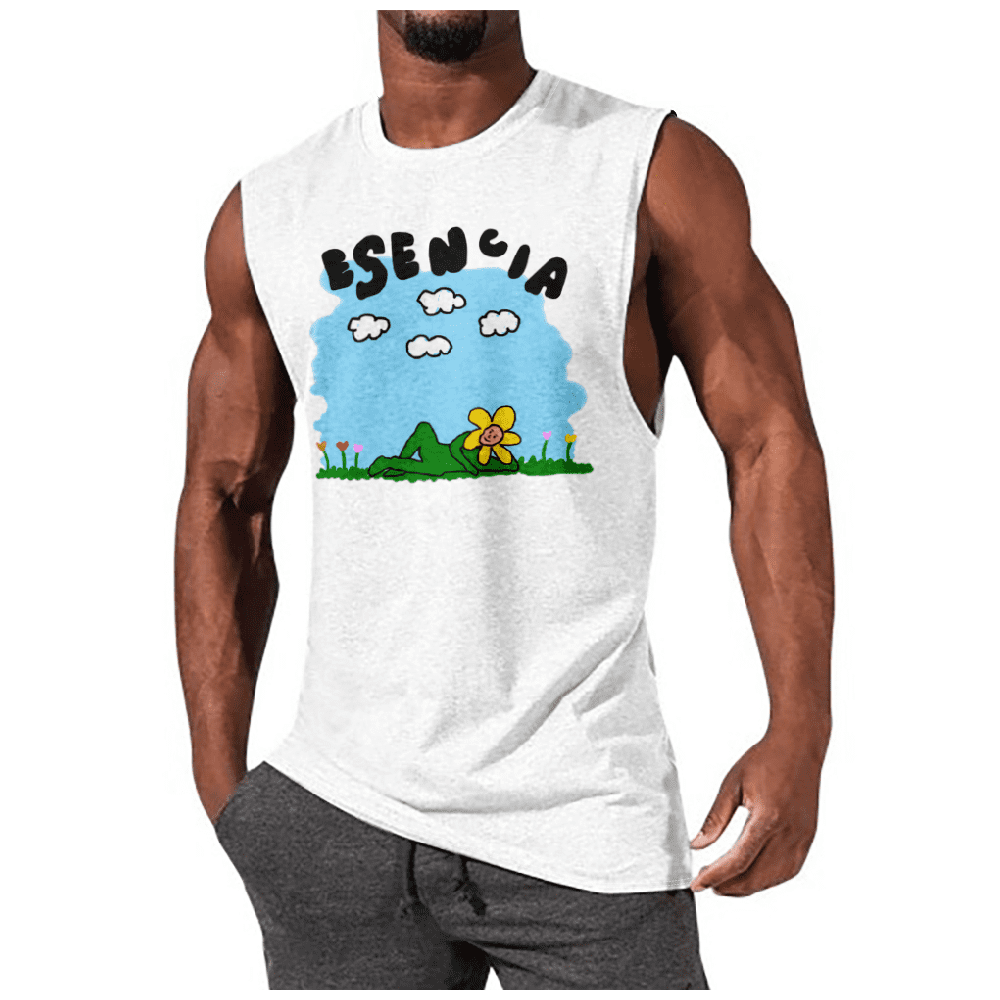 Humbe Merch Esencia Tour 2024 Tank Top Fashion Muscle Tank Sleeveless T ...