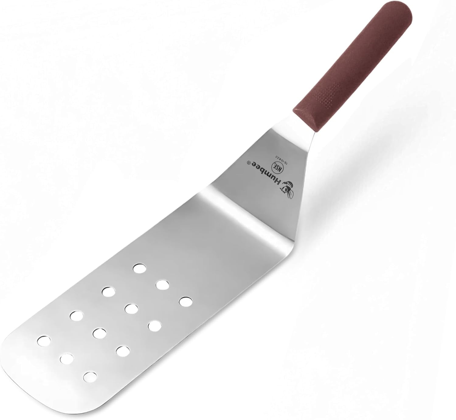 Humbee 9" x 3" Perforated Rounded Edge Turner, Dishwasher Safe NSF ...