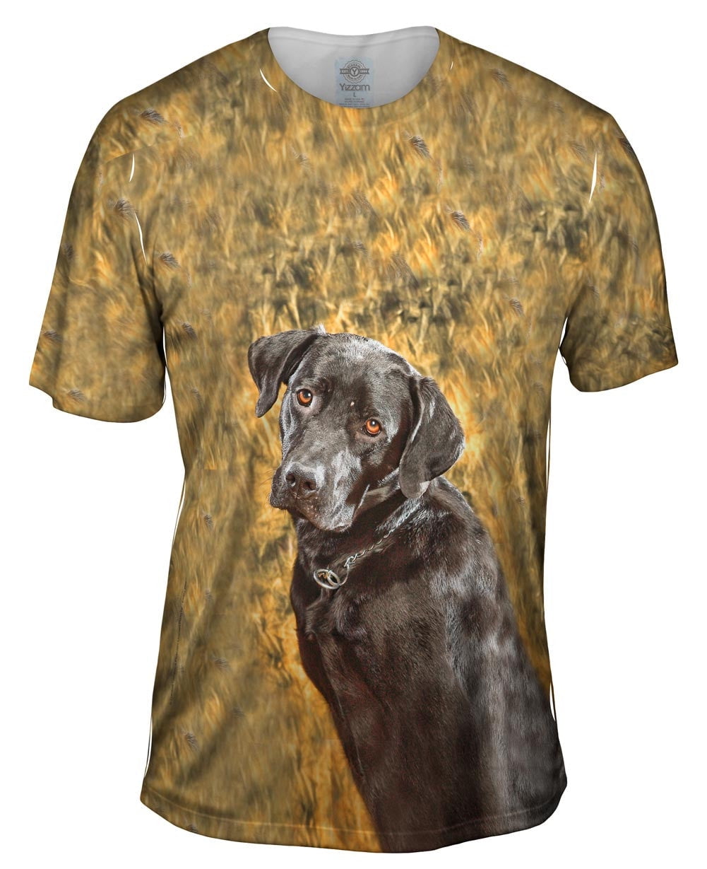 Humble Black Lab Mens T-Shirt All Over Print - Walmart.com
