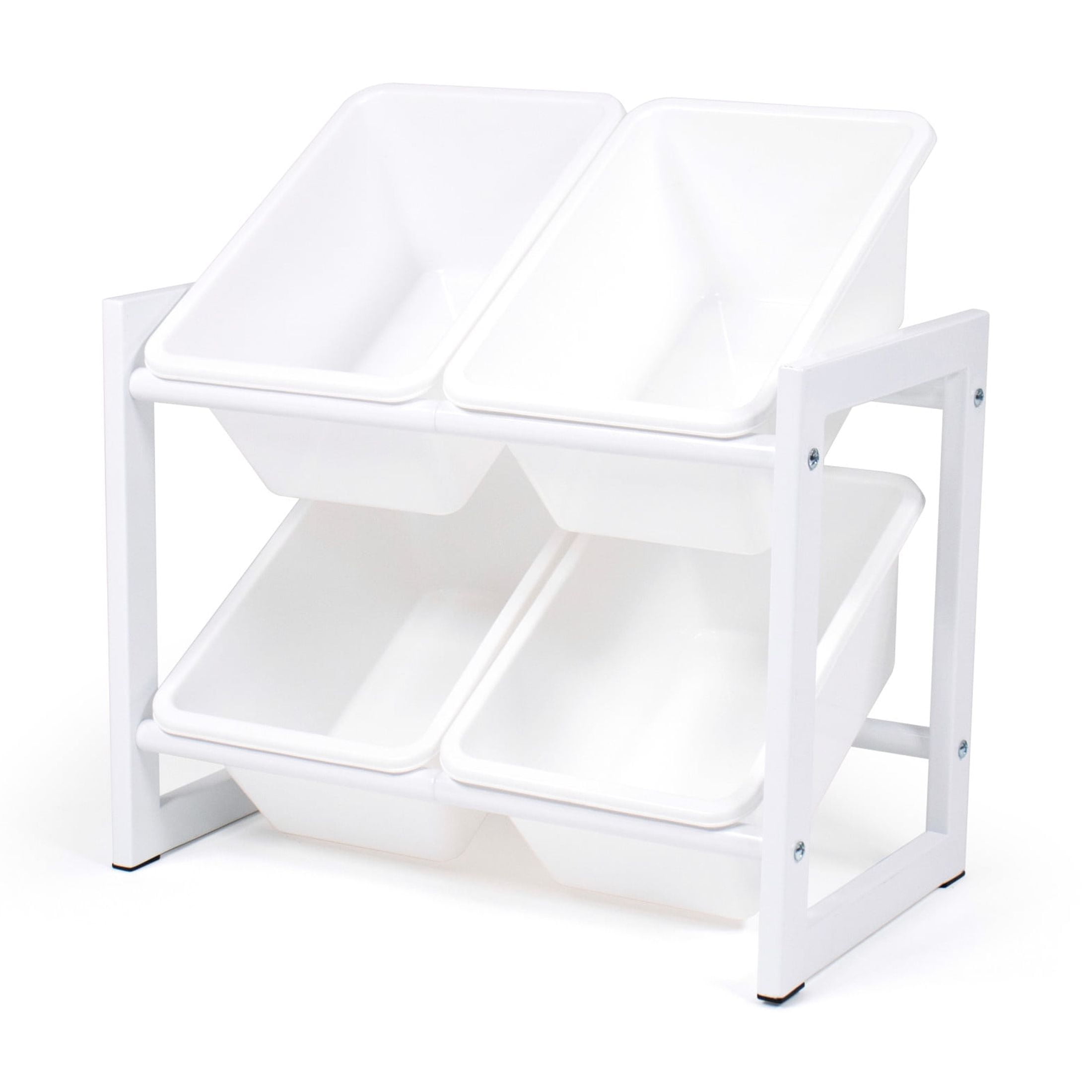 Humble Crew Cambridge Compact Metal Frame Organizer with 4 Plastic ...