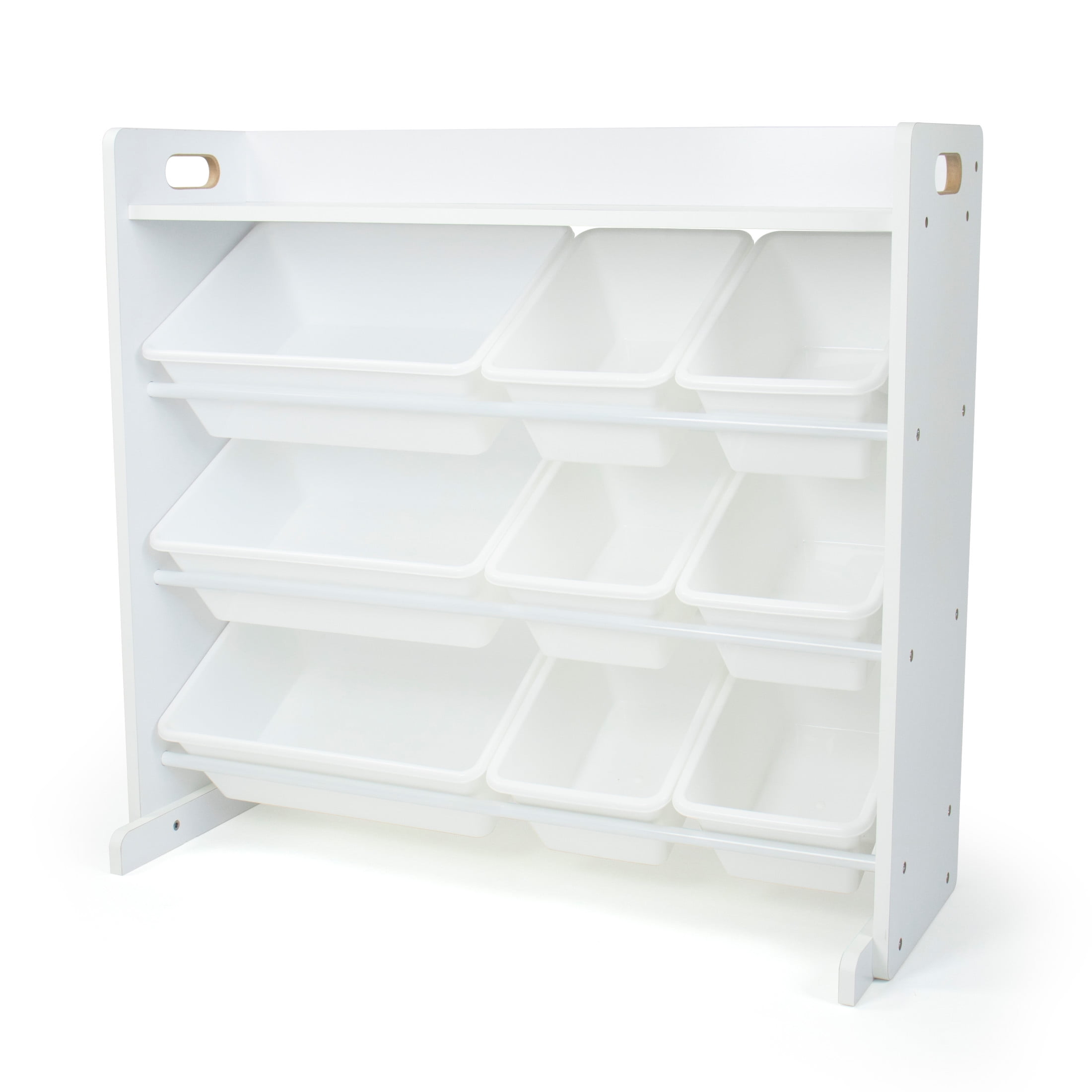 Humble Crew Cambridge Toy Storage Organizer with Shelf and 9 Plastic ...