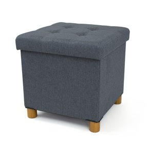 Storage Ottoman Cubes Foot Rest - Walmart.com