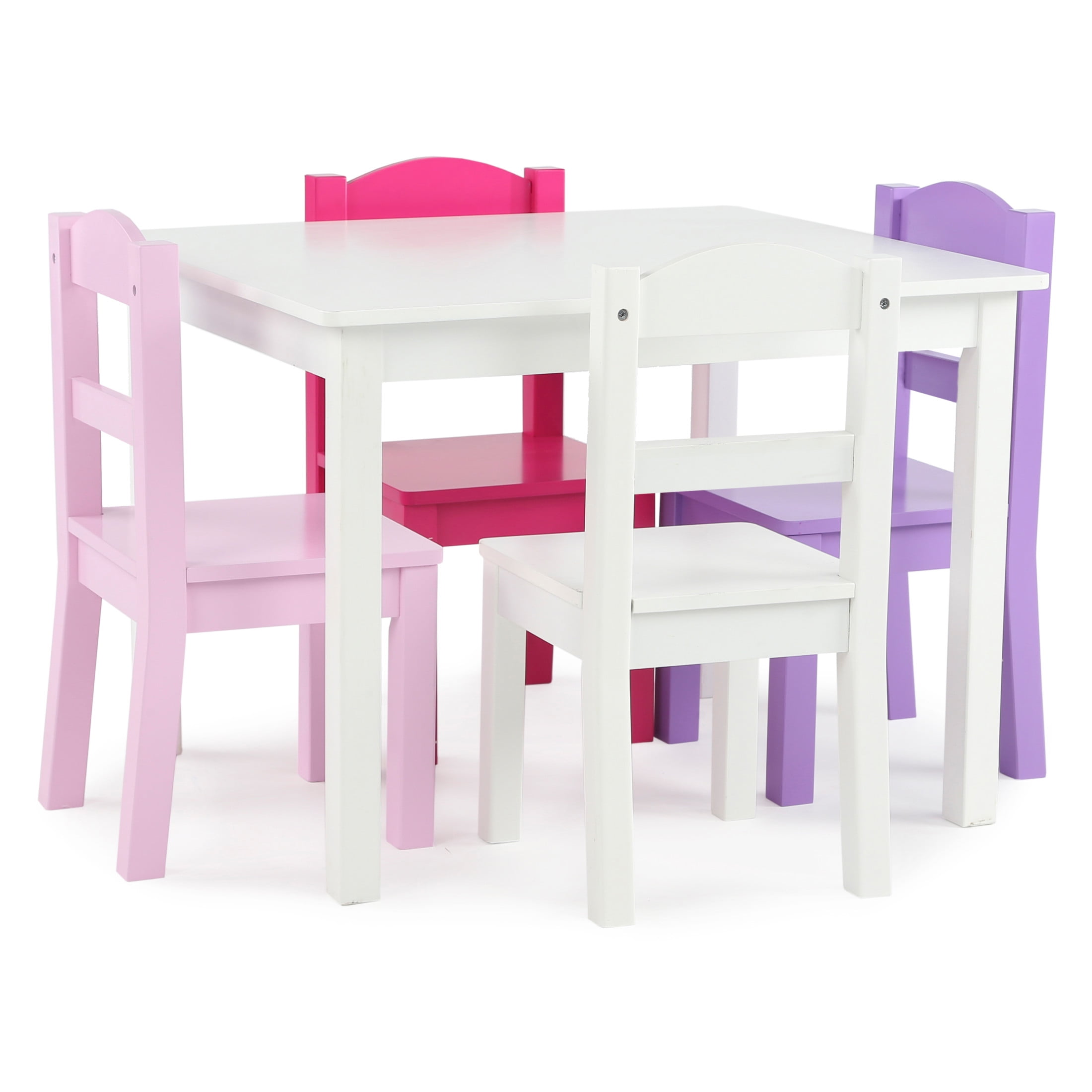Free Shipping! Tot Tutors Friends Child 5 Piece Rectangle Table and ...