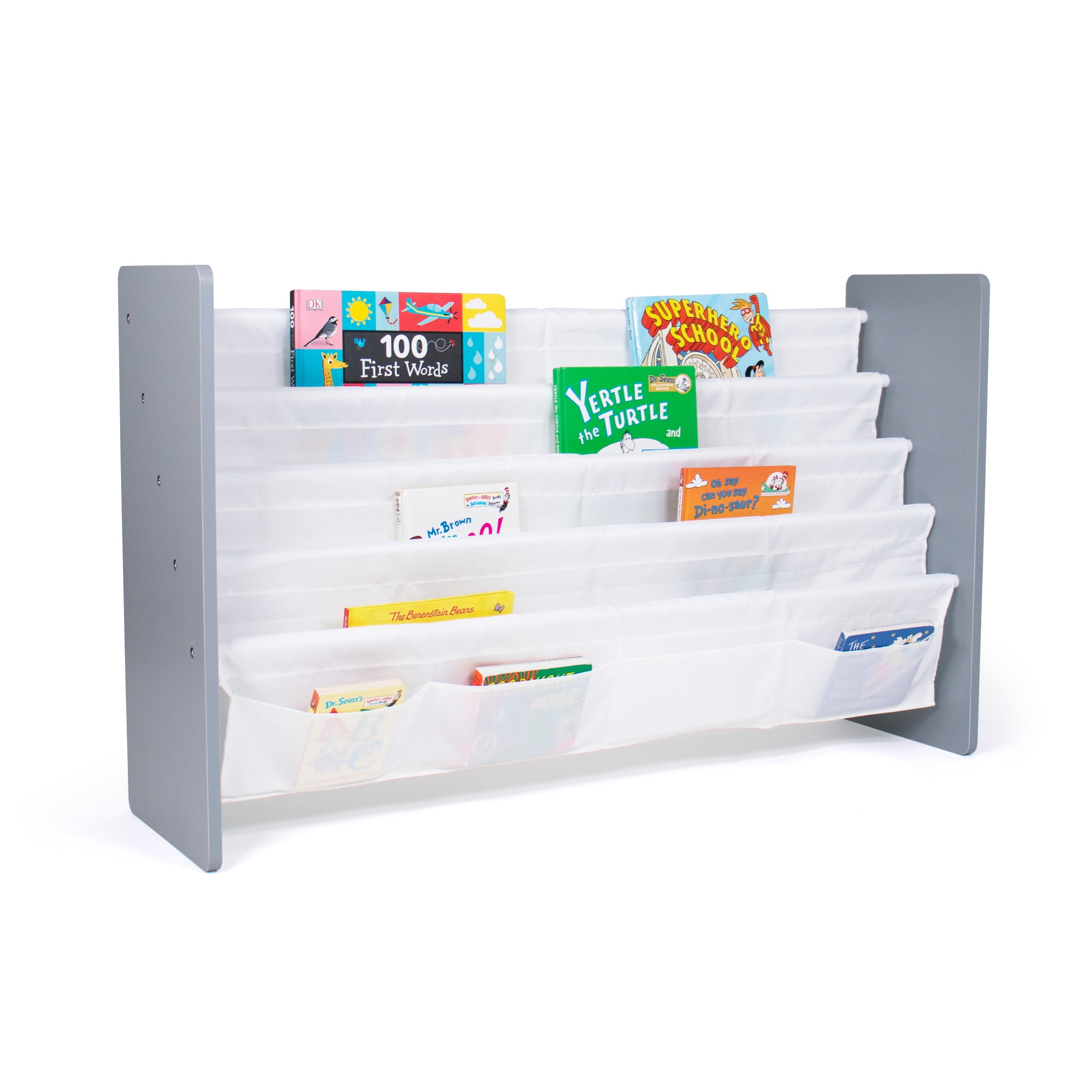 Humble Crew Inspire Extra Large Kids 4 Tier Bookrack with 4 Front ...