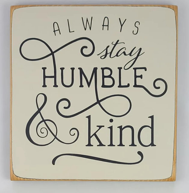 Humble & Kind Wooden Sign - Walmart.com
