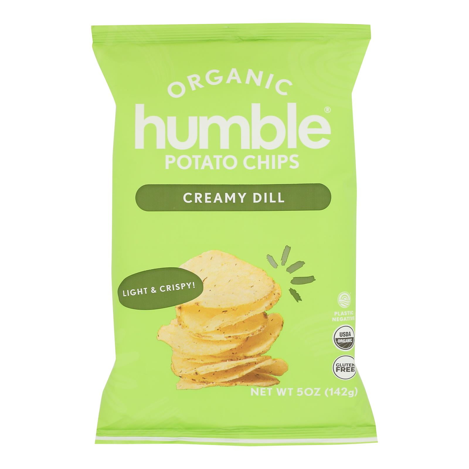 Humble Potato Chips - Chips Potato Creamy Dill - Case Of 12-5 Oz ...