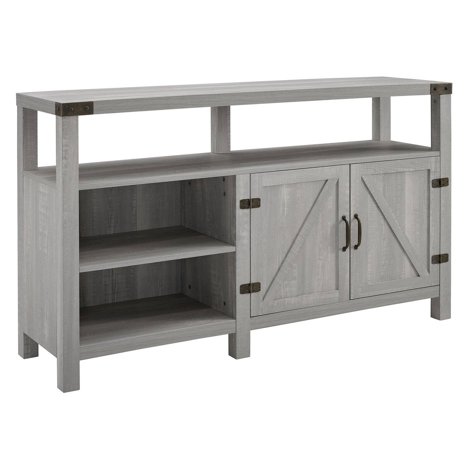 HumbleNest Farmers Market Rustic Barn Highboy TV Console - Walmart.com