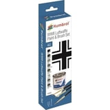 Humbrol AA9065 Paint Enamel Paint and Brush Luftwaffe WWII Colours ...