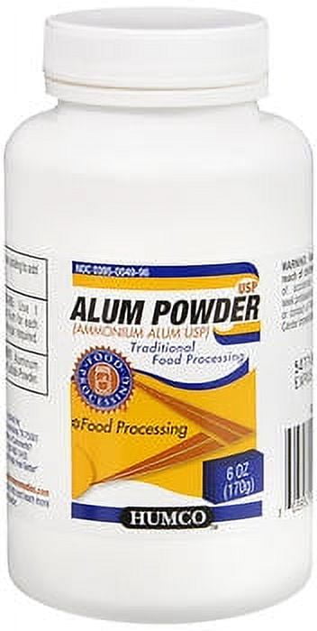 Humco Alum Powder, 6 Oz. - Walmart.com
