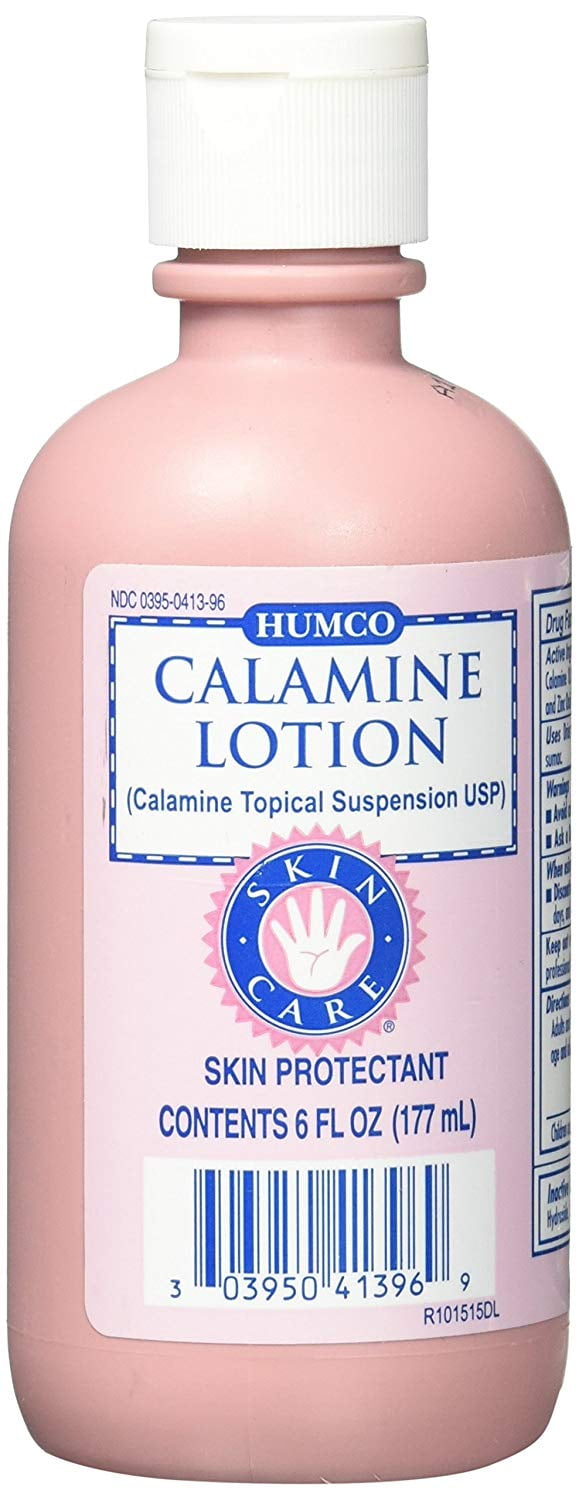 Humco Calamine Lotion Phenolated 6 oz (Pack of 2) - Walmart.com