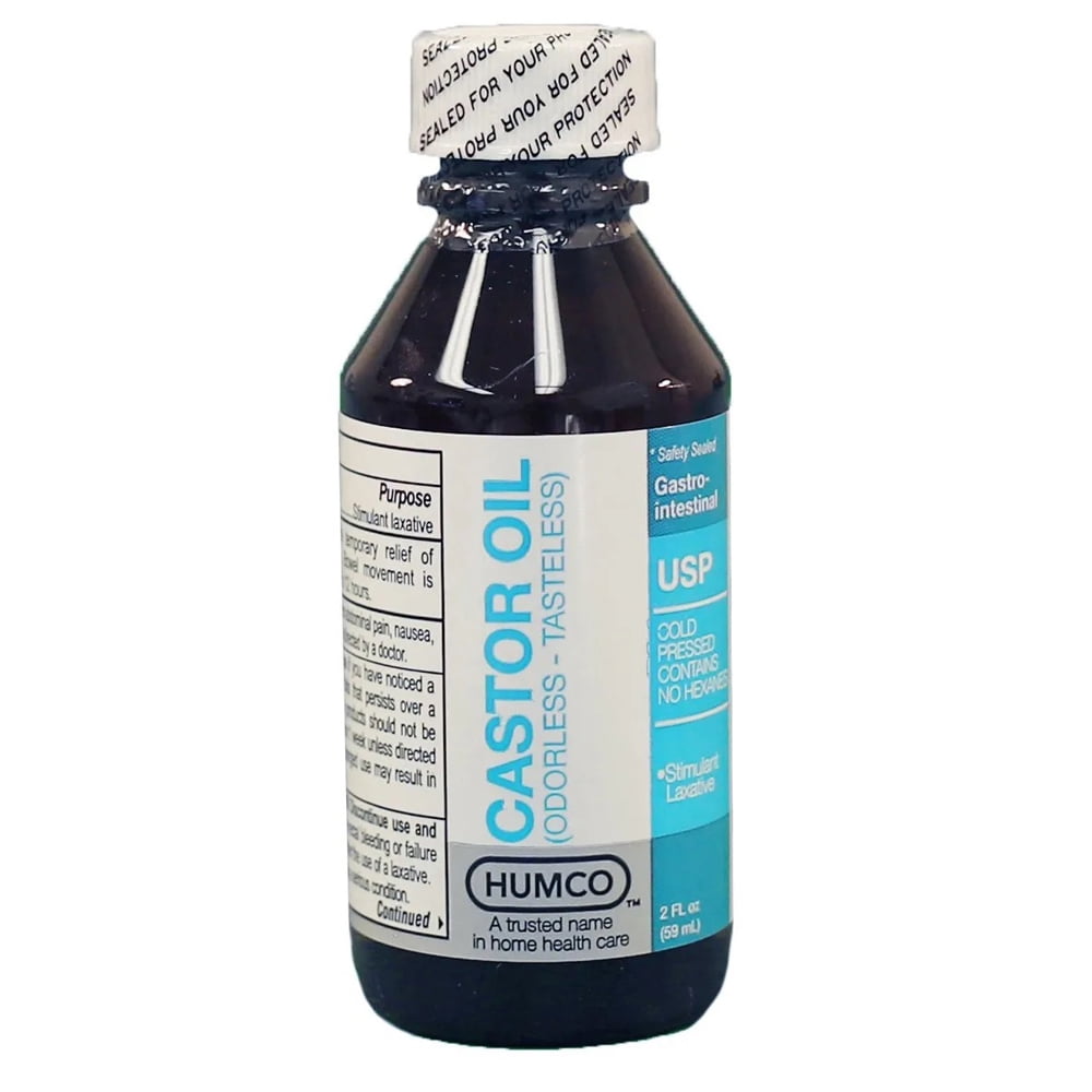 Humco Castor Oil USP, 2 Oz. HSA/FSA Eligible - Walmart.com