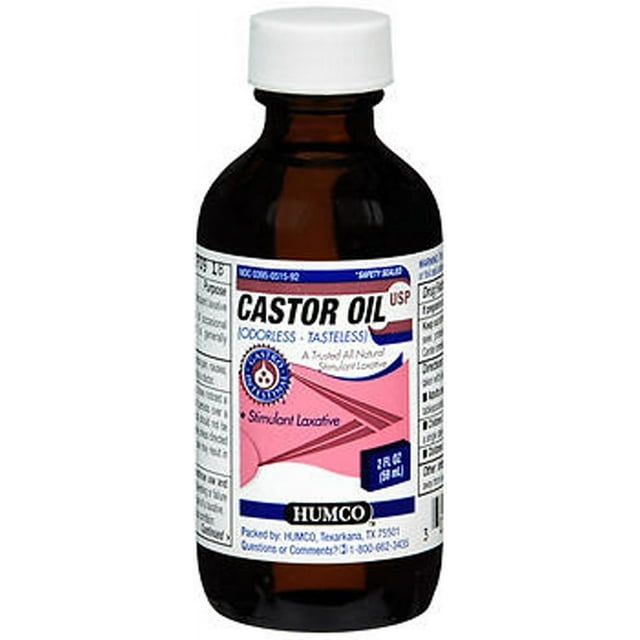 Humco Castor Oil USP, 2 Oz. - Walmart.com