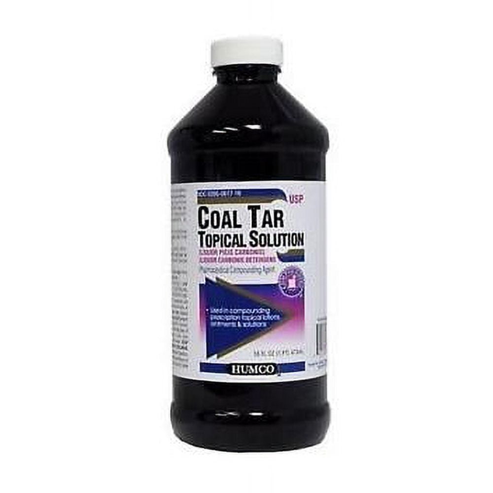 Humco Coal Tar Topical Solution 16 oz. - Walmart.com