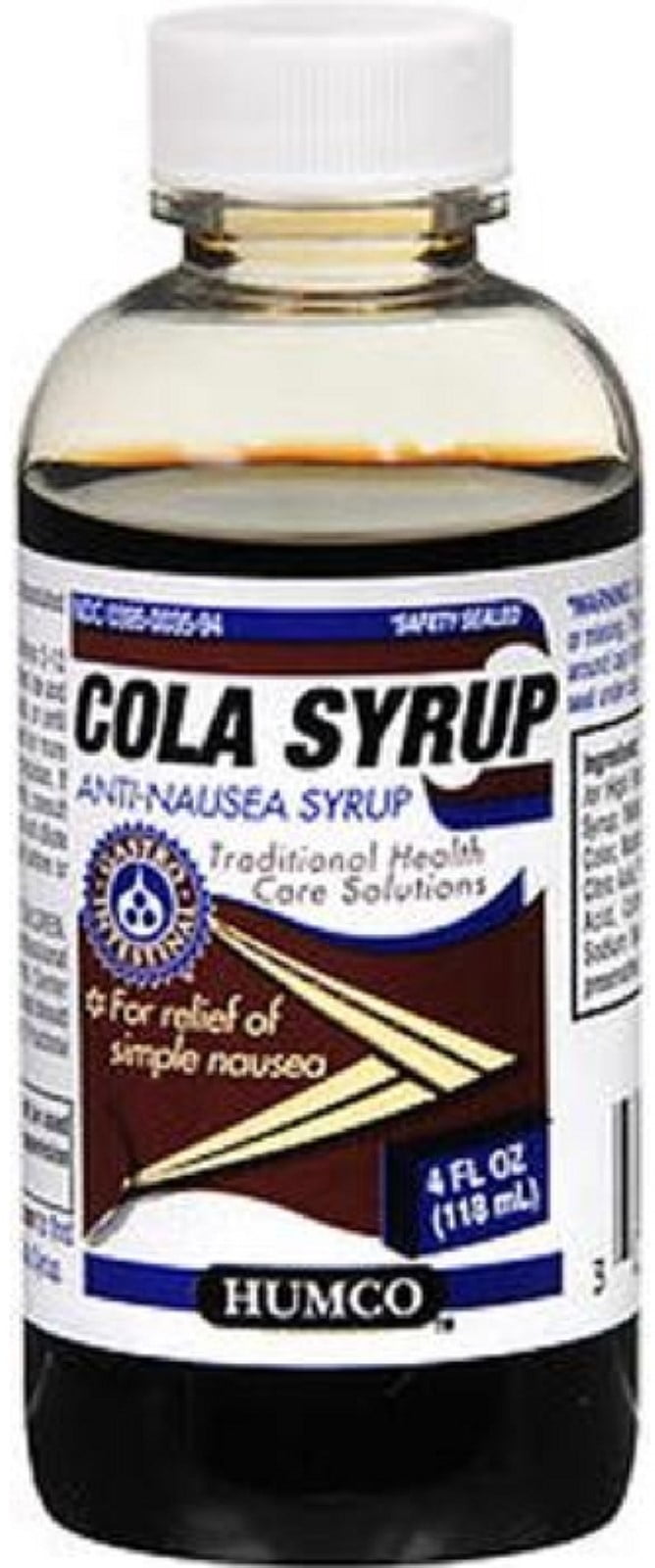 Humco Cola Syrup 4 oz, Pack of 2 - Upset Stomach & Nausea Relief Soda ...