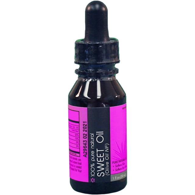 Humco Olive Oil Ear Drops for Earache & Infection Relief with Dropper ...