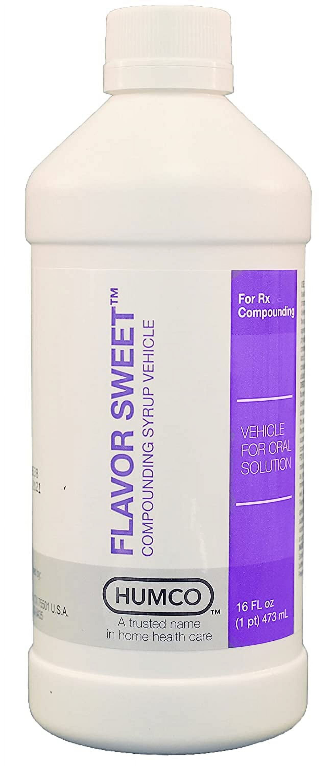 Humco Flavor Sweet Syrup Vehicle, 16 Oz, 6 Pack - Walmart.com
