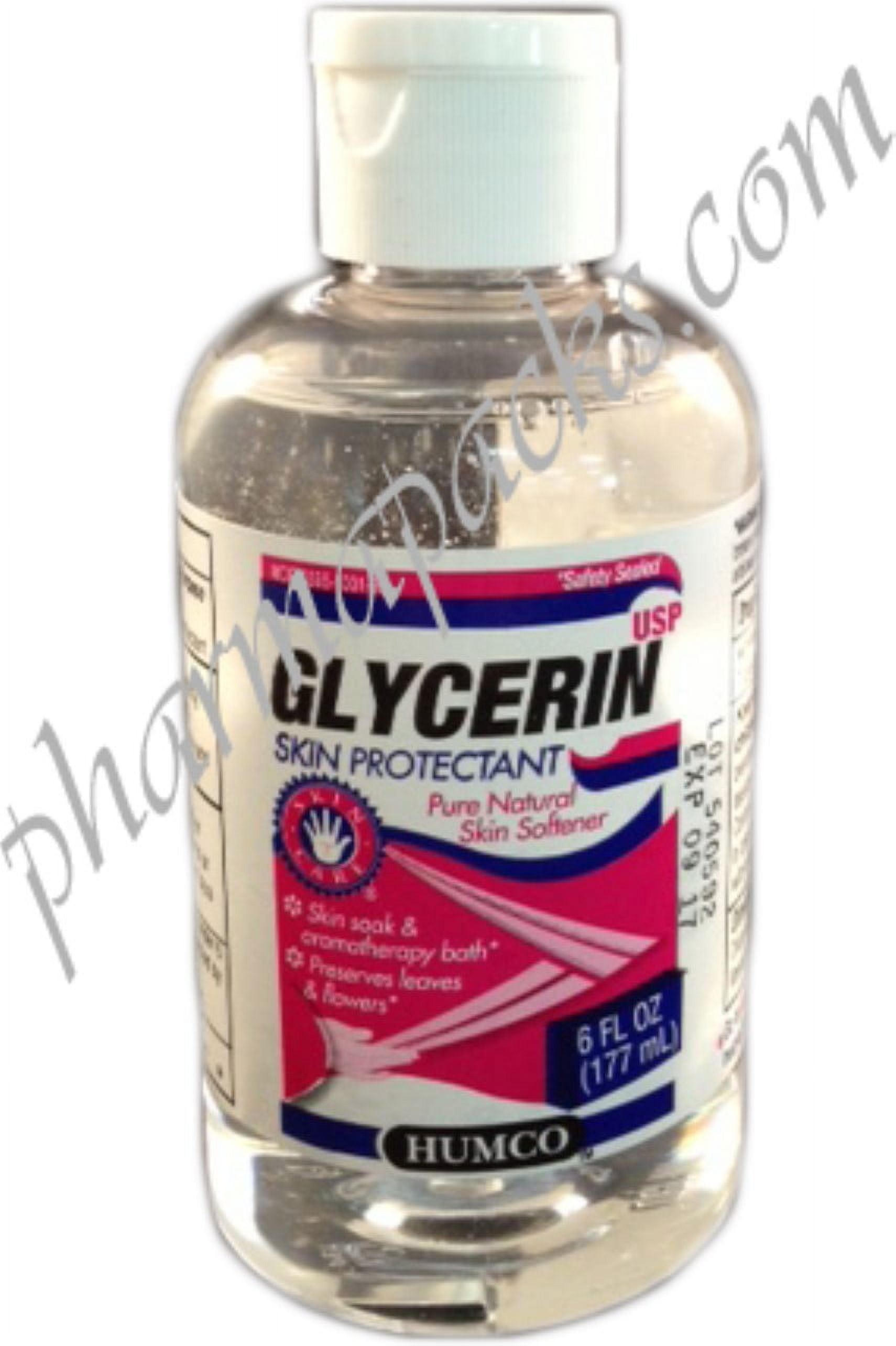 Humco Glycerin USP 6 oz (Pack of 3) - Walmart.com