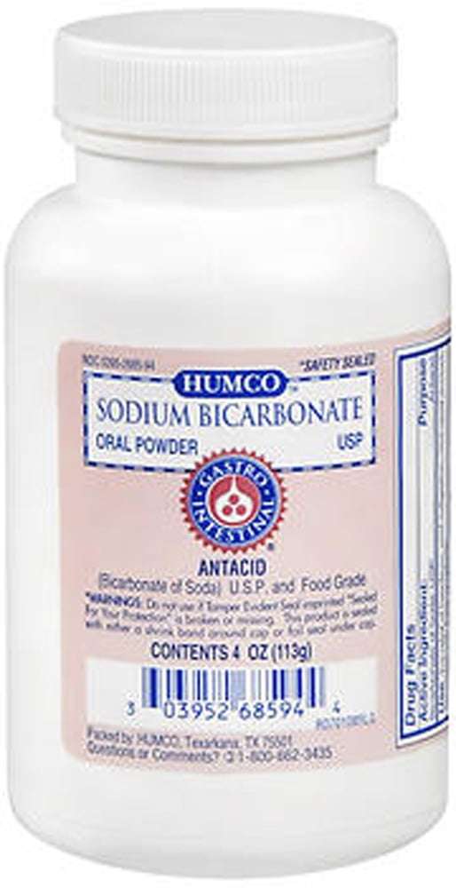 Humco Sodium Bicarbonate Powder, 4 Oz. - Walmart.com