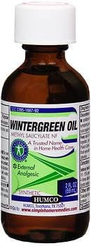 Humco Wintergreen Oil External Analgesic -2oz, Pack of 5 - Walmart.com