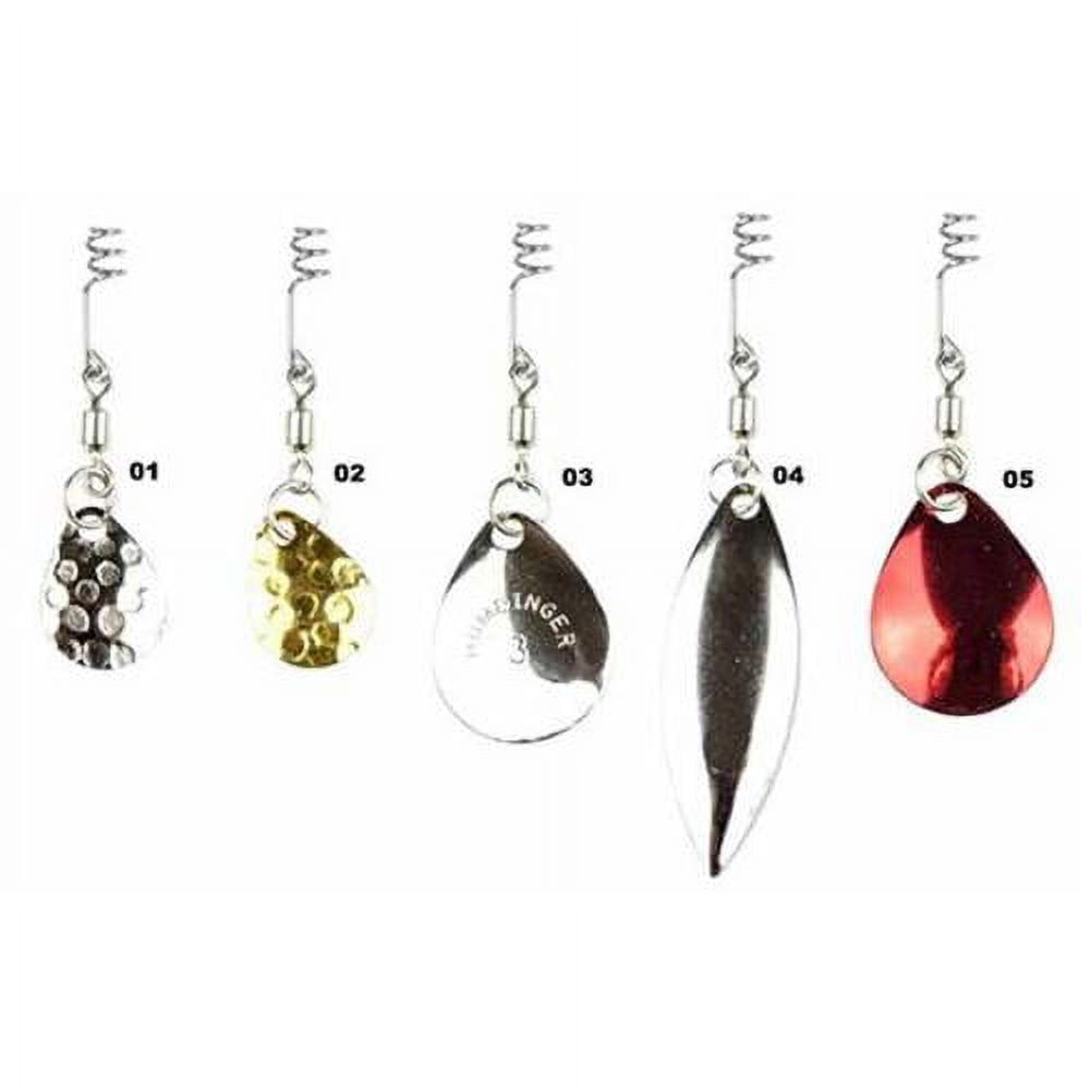 Humdinger KPS-03 Nickel Colorado 5/Pk Fishing Spinnerbait Freshwater Lure - Walmart.com