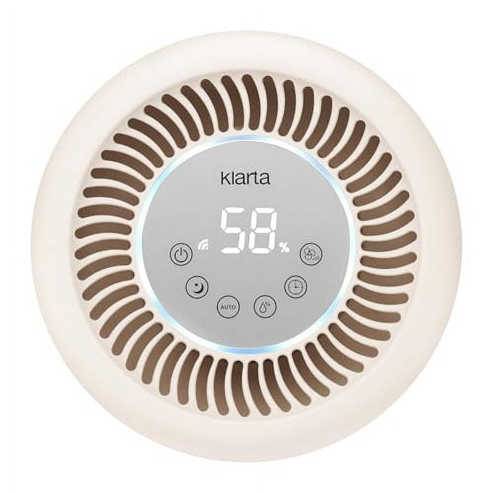 Humea Smart Evaporative Humidifier with WiFi (Beige) | 3L Tank, Mobile ...