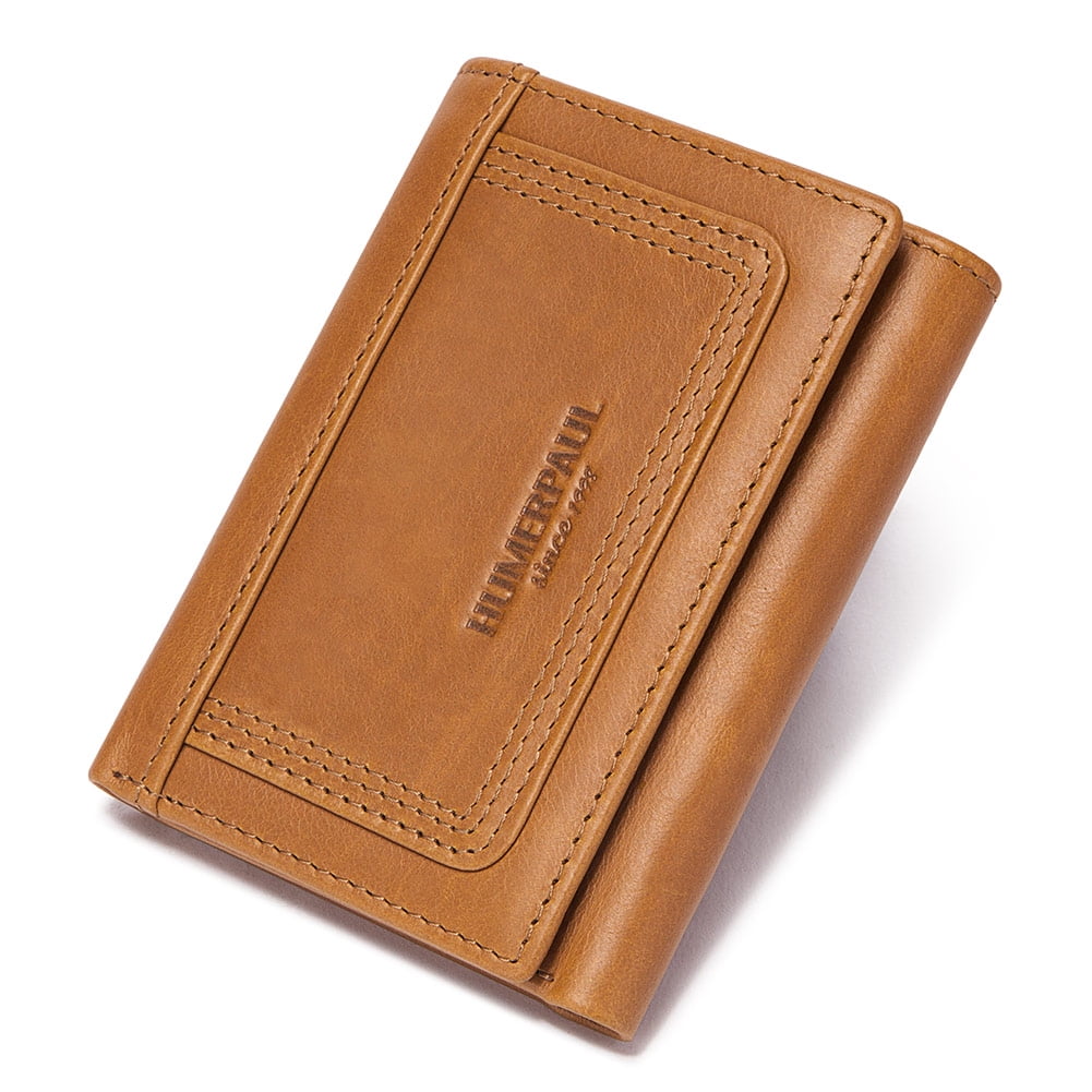 Humerpaul wallet for men genuine leather rfid cards holder purse ...
