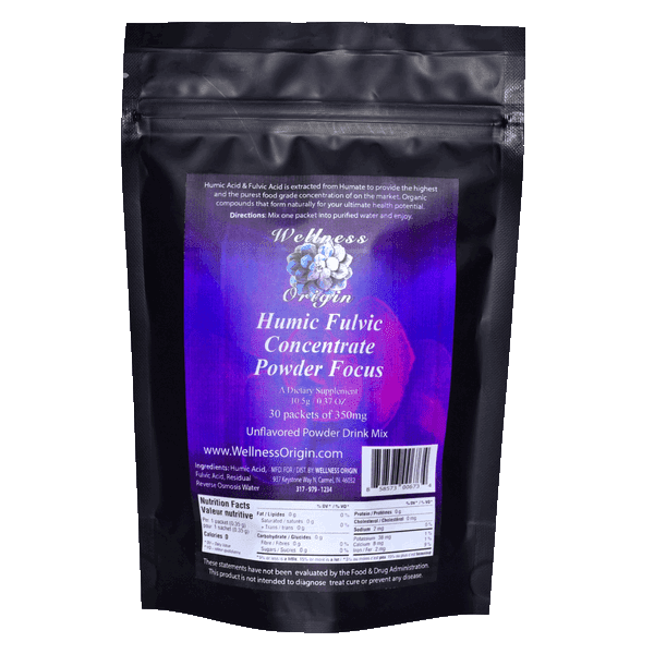 Humic Fulvic Concentrate Powder Focus Packets, 30 packets/bag - Walmart.com