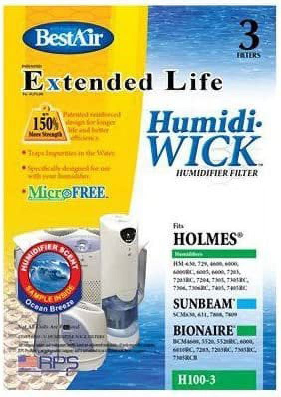 Humidi Wick Filter E-3pk - Walmart.com