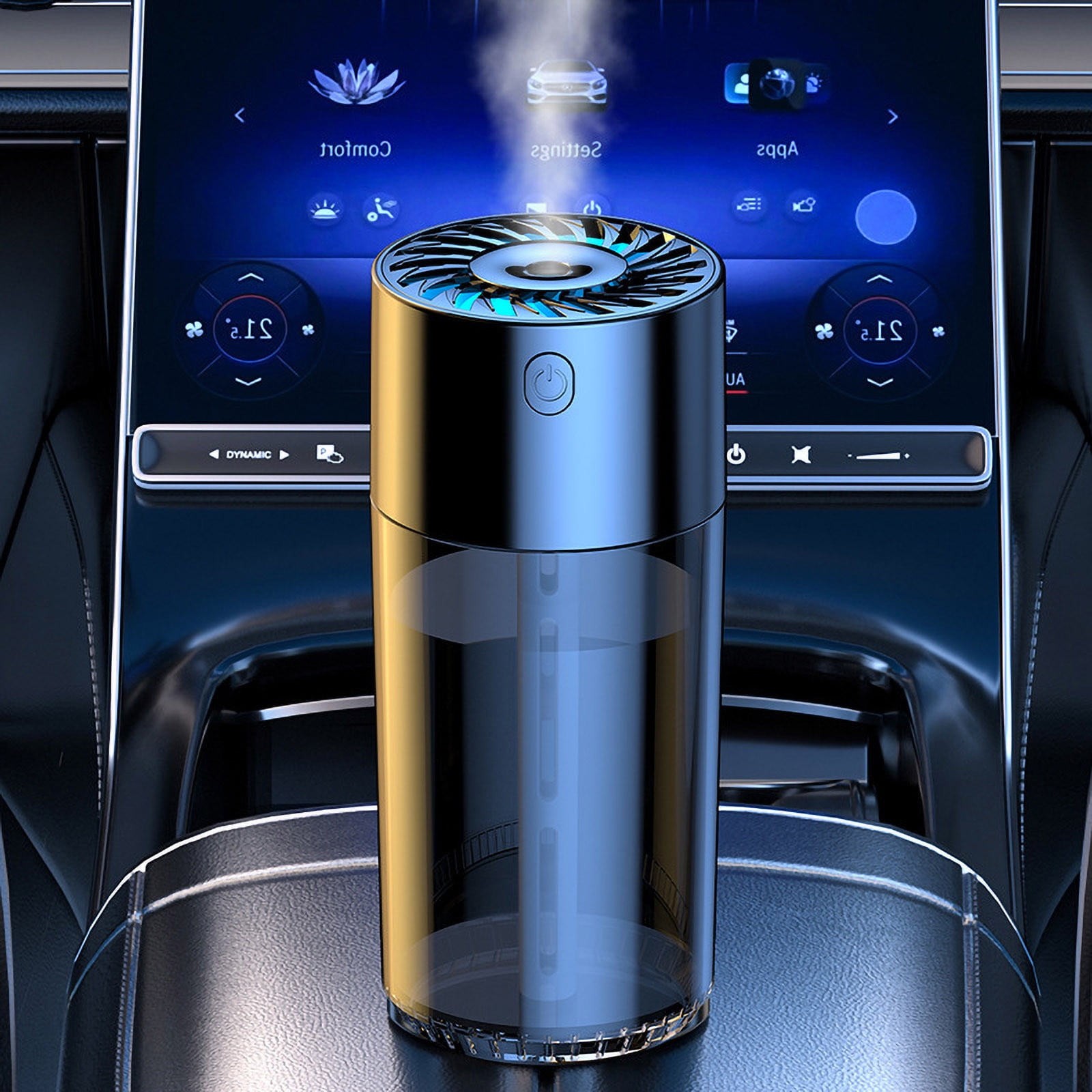 Humidifier, Car Diffuser, 50ML/Bottle, 3 Mode Adjustable Auto /Off, Car ...