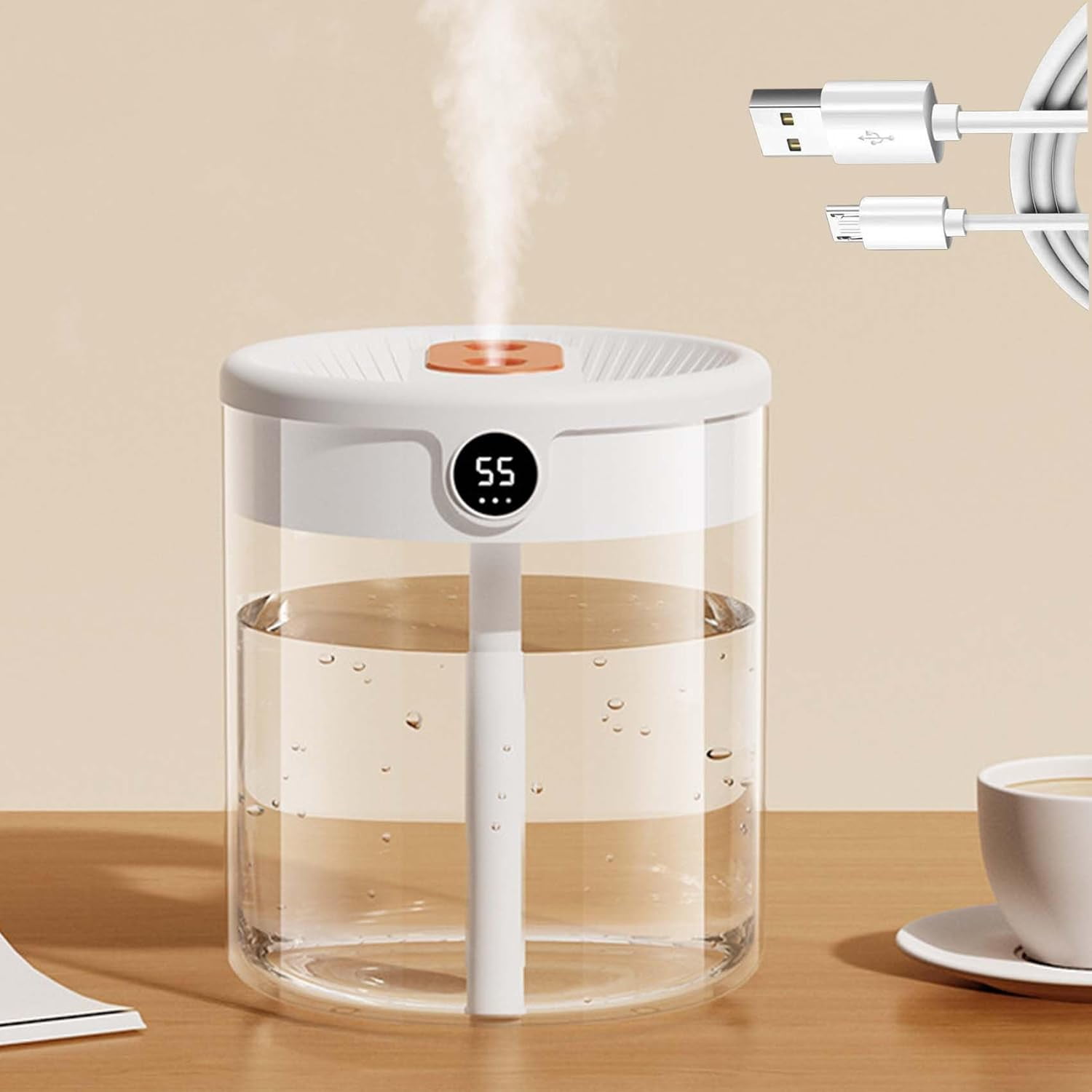 Humidifier, Humidifier Large Room, Living Room Humidifier, Automatic ...